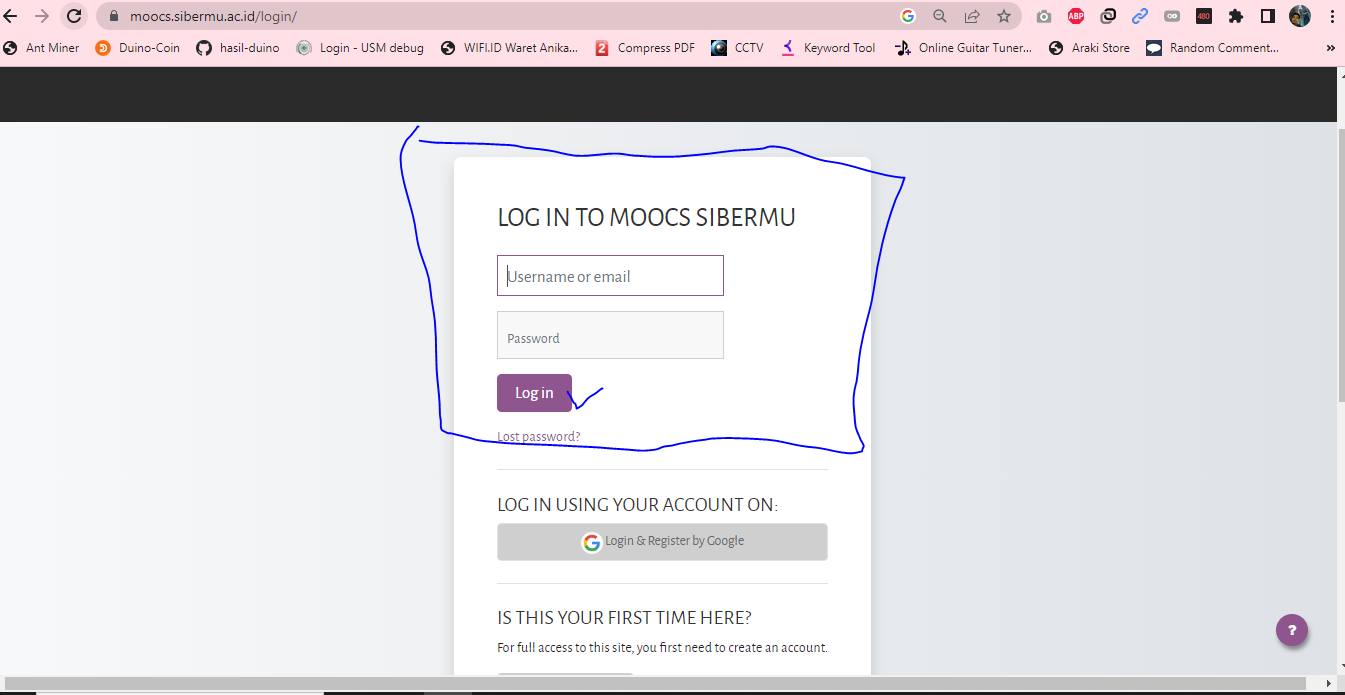 Seperti ini Cara Mendaftar MOOCS SiberMu - Universitas Siber Muhammadiyah