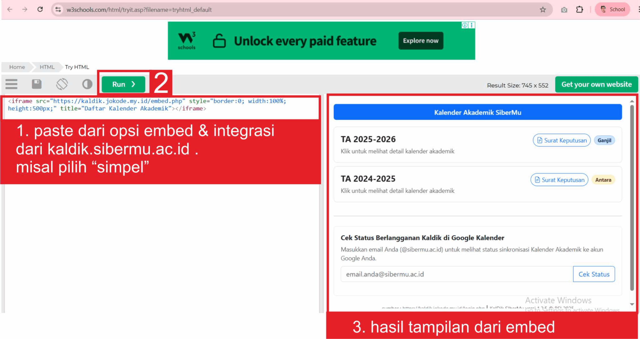 Kalender Akademik SiberMu Hadir dengan Wajah Baru dengan Fitur AI - Universitas Siber Muhammadiyah